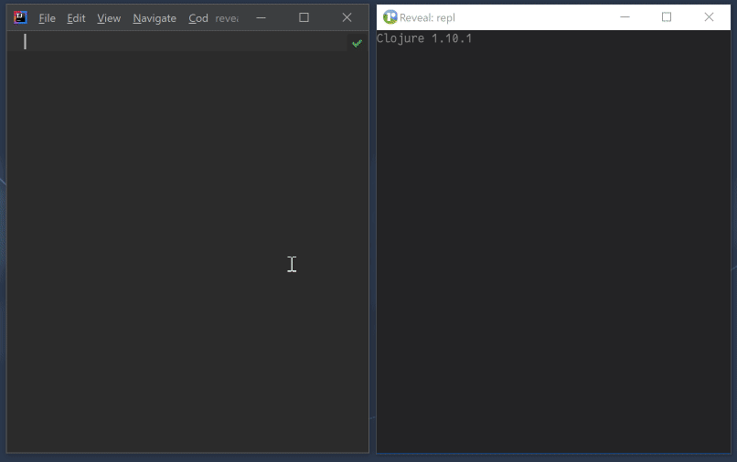 Reveal Read Eval Visualize Loop For Clojure